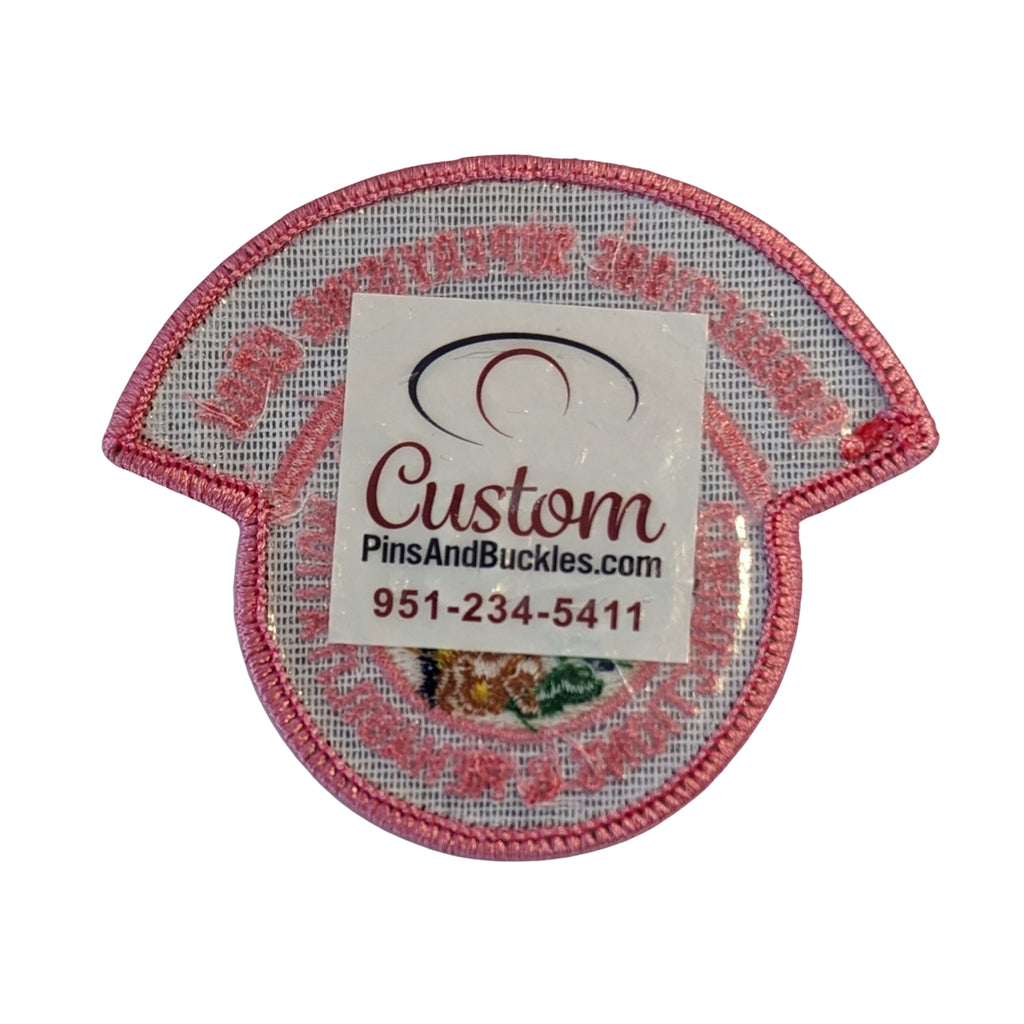 NON-CUSTODY CDCR Pink Ribbon Supervising Cook Patch – Custom Pins & Buckles
