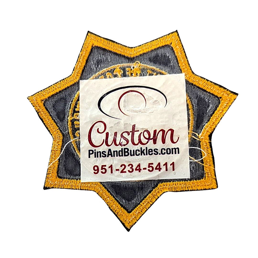 New for 2024 US Veteran/Captain CDCR Badge Patch Iron-On – Custom Pins ...