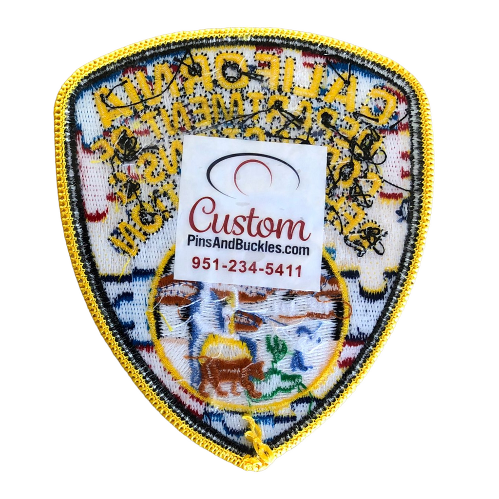 CDCR SHIELD Autism Awareness Ribbon Arm Patch – Custom Pins & Buckles