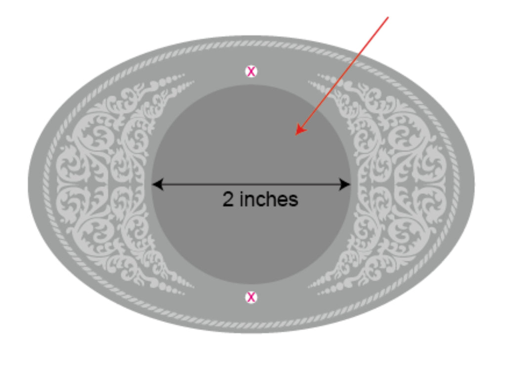 2 INCH Coin Holder Antique Silver Belt Buckle – Custom Pins & Buckles