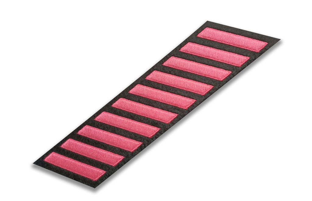 HASH MARK Pink Ribbon Hash Mark Patch – Custom Pins & Buckles