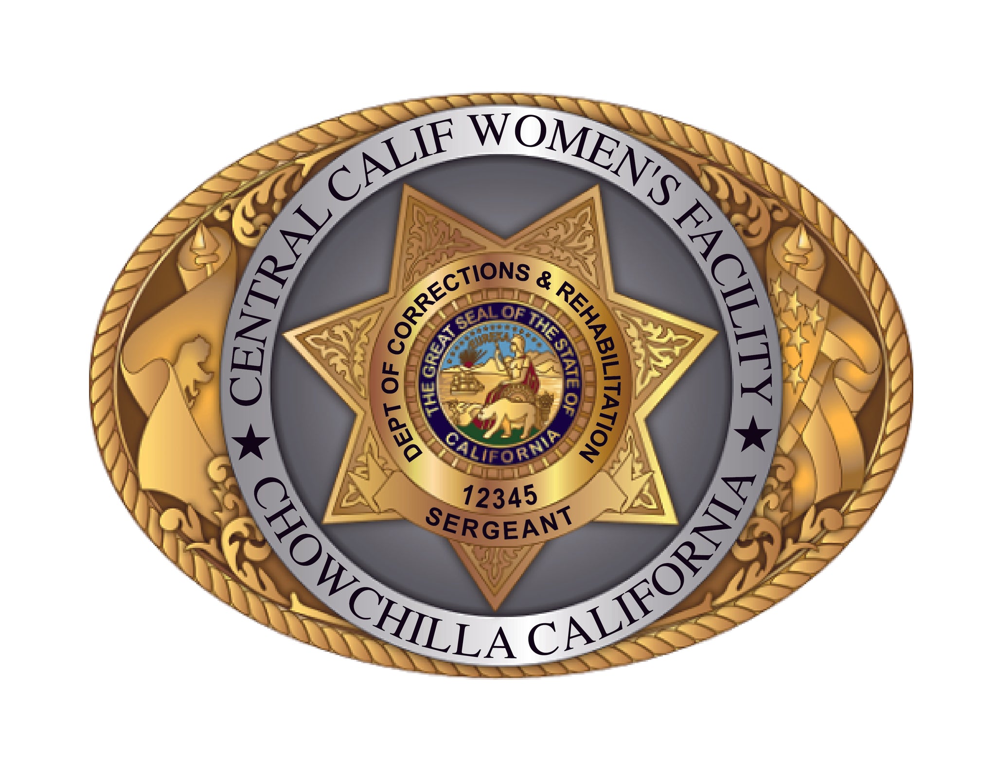 CUSTOM ORDER Find Your CDCR Institution Buckle! – Custom Pins & Buckles